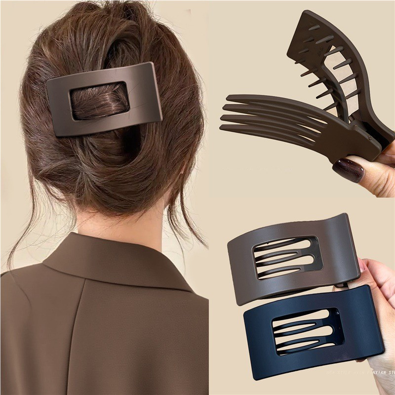 Curved Hair Clip Women's Back of the Head Fashionable and Exquisite ...
