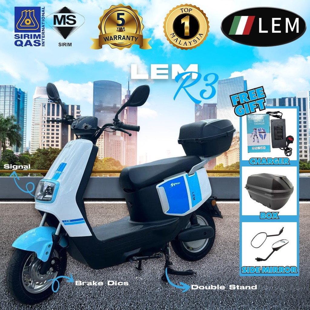★LEM★ BASIKAL ELEKTRIK NEW !!! R2/ R3 - electric bike/electric scooter | Shopee Malaysia