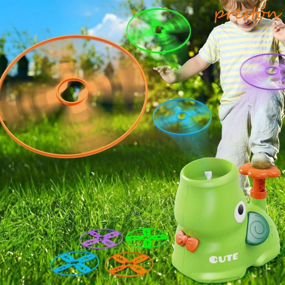 PRESTON Emitter Toy, Feet-Mounted Outdoor Design Air Rocket Launcher ...