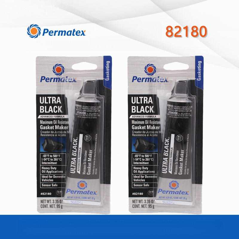 Permatex 82180 Plane Sealant 82180 Super Black Gasket Rubber RTV ...