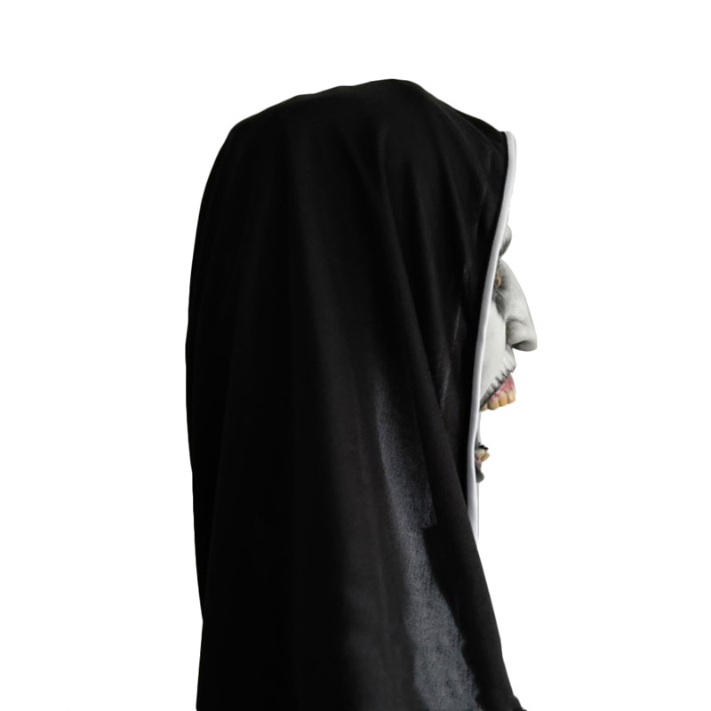 [woyao3] The Horror Scary Nun Latex Mask w/Headscarf Valak Cosplay for ...