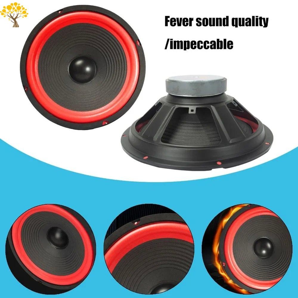 8 Inch Red Subwoofer Speaker - 4 Ohm for Car Audio | Shopee Malaysia