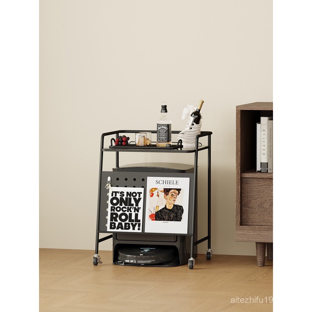 Roborock Sweeping Robot Top Shelf with Wheels Sofa Side Table ...