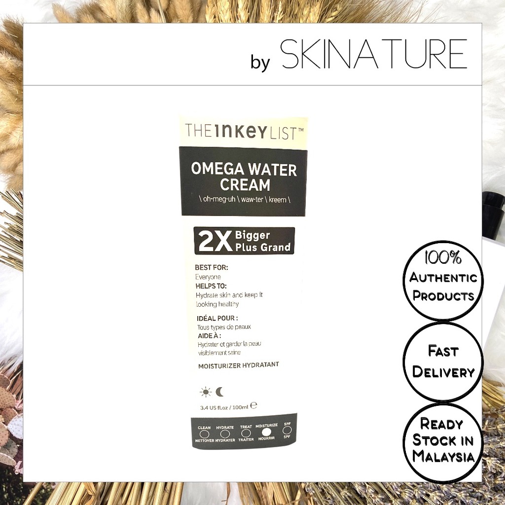 The Inkey List Omega Water Cream (100ml) | Shopee Malaysia