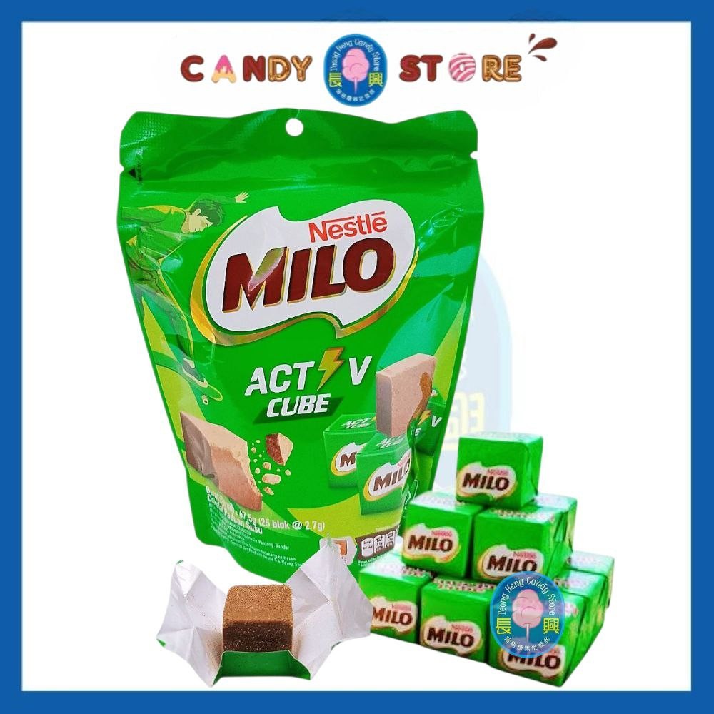 Nestle Milo Coklat Cube Chocolate 25pcs (Halal) | Shopee Malaysia