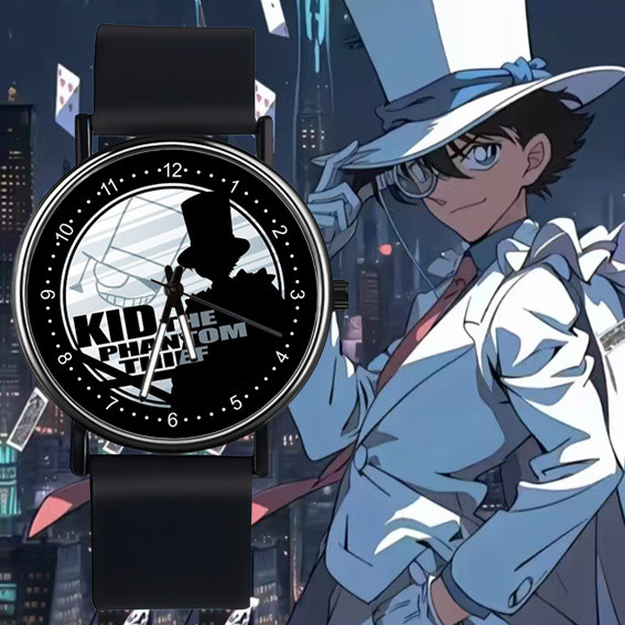 Conan Edogawa Detective Conan Jimmy Kudo Waterproof quartz watch ...