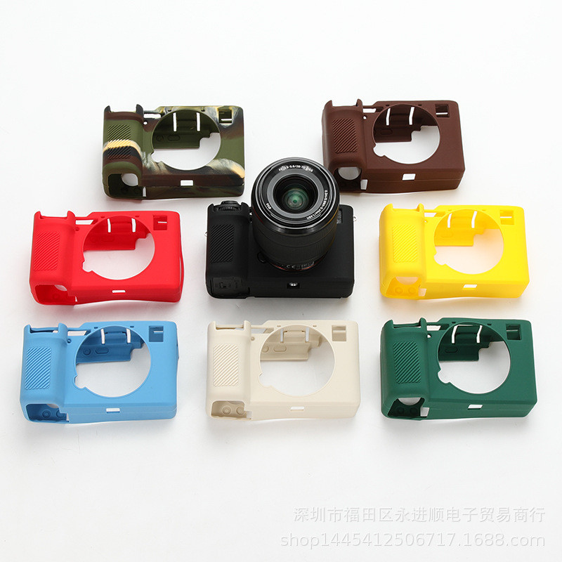 Sesuai untuk Sony A7CR A7CII Silicone Case a7cr Mirrorless Camera Bag ...