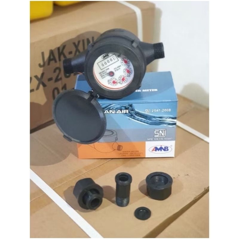 BEST SELLING AMNB PLASTIC BODY PAM WATER METER PACKAGE CONTENTS 10 SETS ...