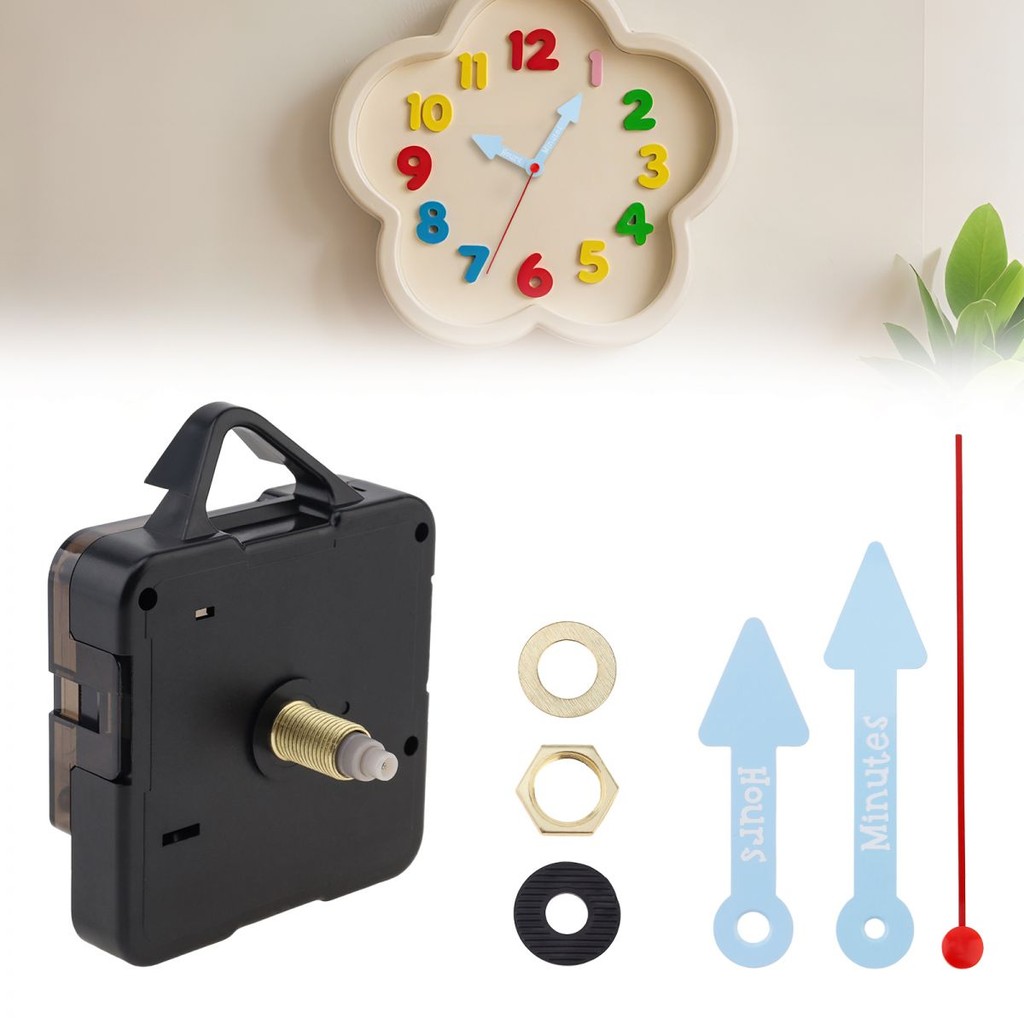 18 mm Shaft 12 mm Thread Quartz Silent Clock Mechanism Kit for Clock ...