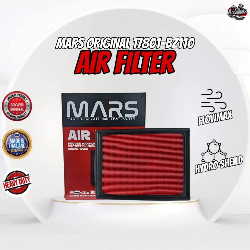 MARS AIR FILTER - AIR FILTER FOR TOYOTA VIOS NGC102 2023 ABOVE | Shopee ...