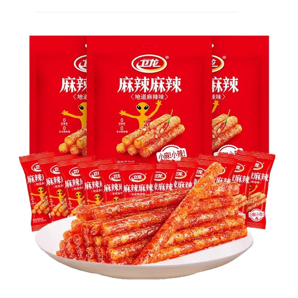 Authentic Sticks Latiao,Spicy Traditions latio Spicy Strips, Red Oil ...