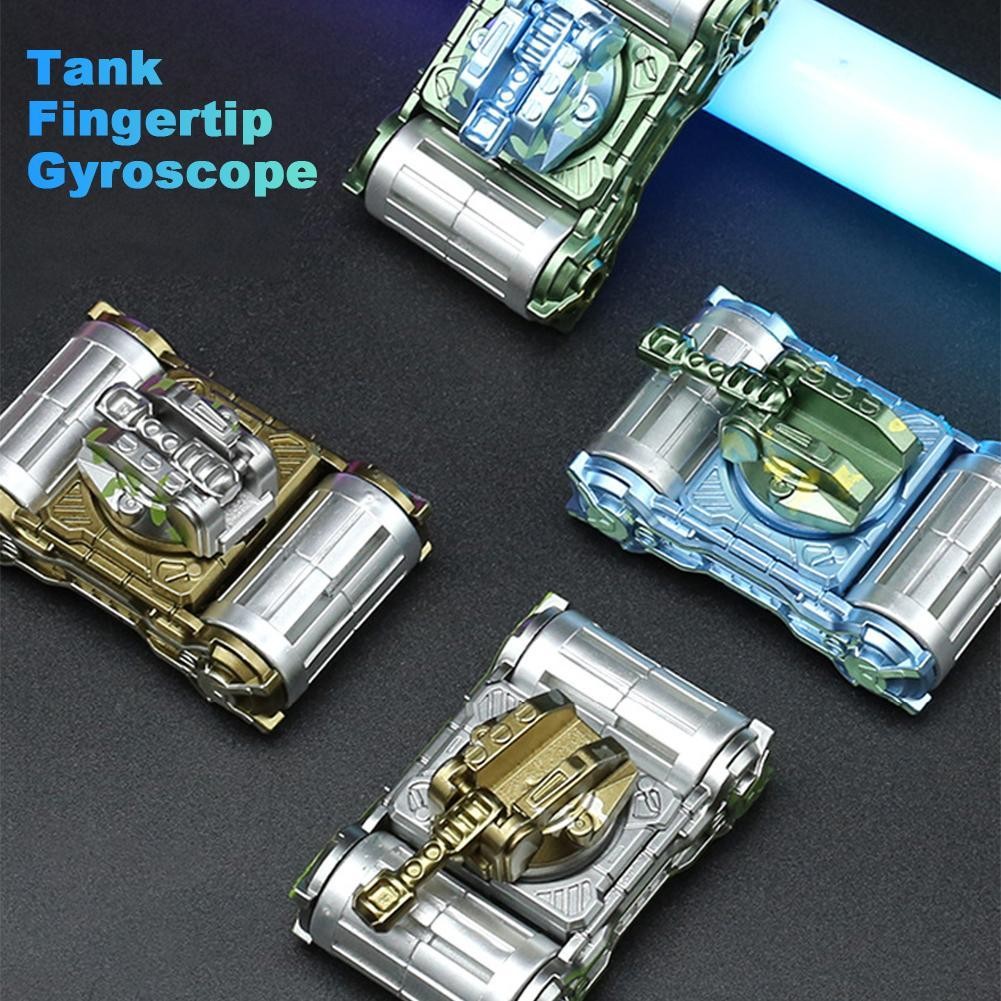 Tank Shape Fidget Spinner Plastic Anti Stress Toy Spinner Fidget Toys ...