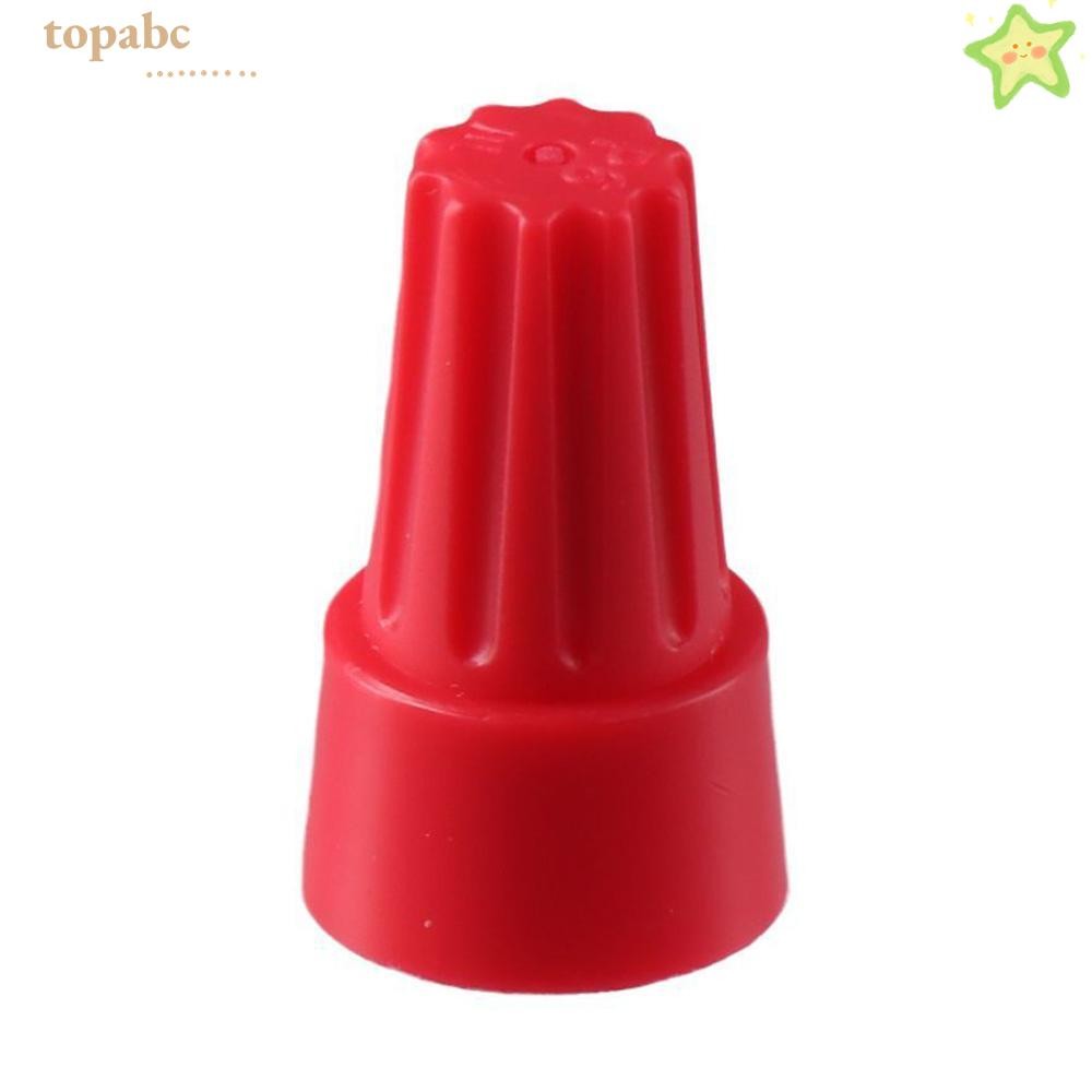 GORROS 500Pcs Electrical Wire Connectors, Orange PVC Wire Caps ...