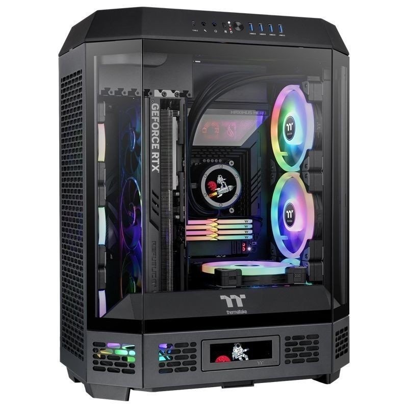 TT Chassis The Tower 600 Sea View Room Computer Gaming Desktop Chassis ...