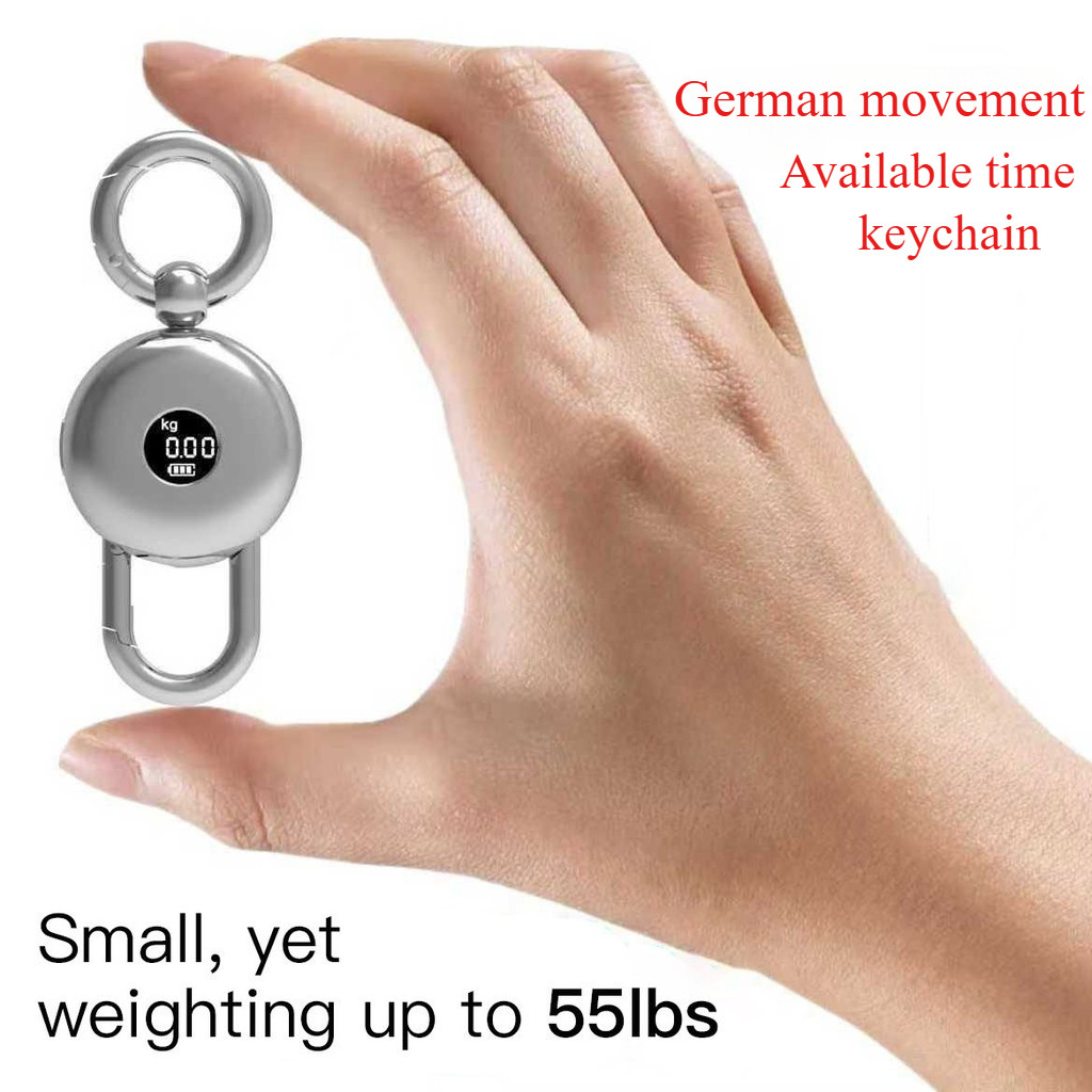 25KG Portable Mini Keychain Electronic Scale – High Accuracy Handheld ...