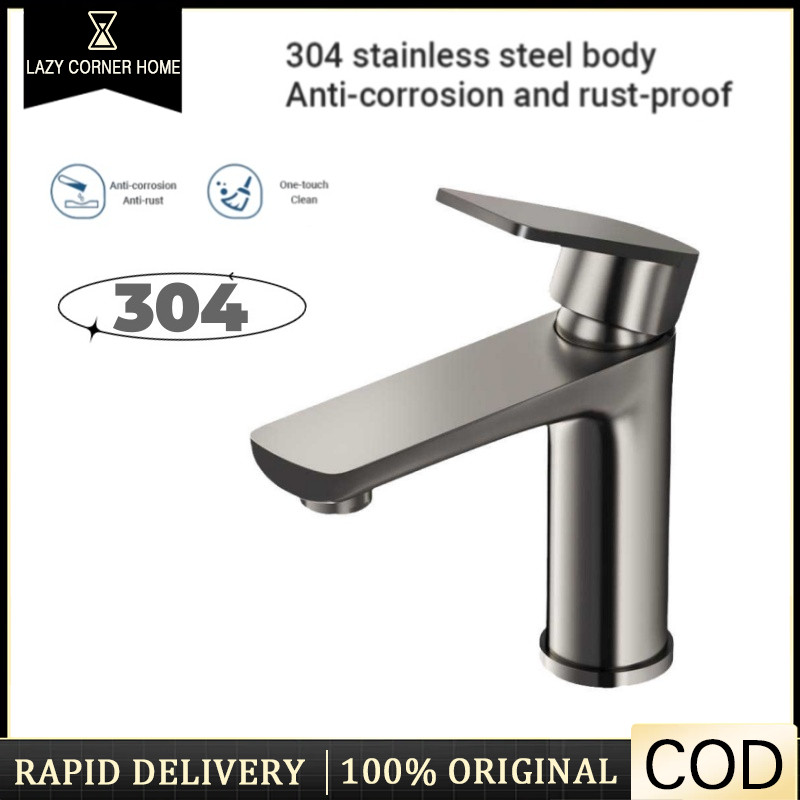 Clear Stock (Cheapest Price) SUS304 Single Cold Basin Tap (Heavy ...