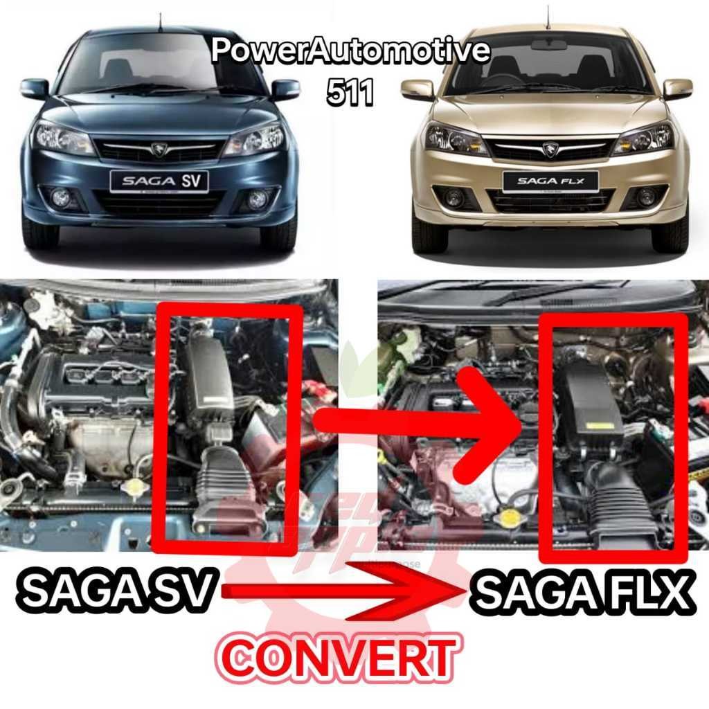 Proton Saga SV Convert Saga FLX Air Filter Housing Cover Upper / Lower ...