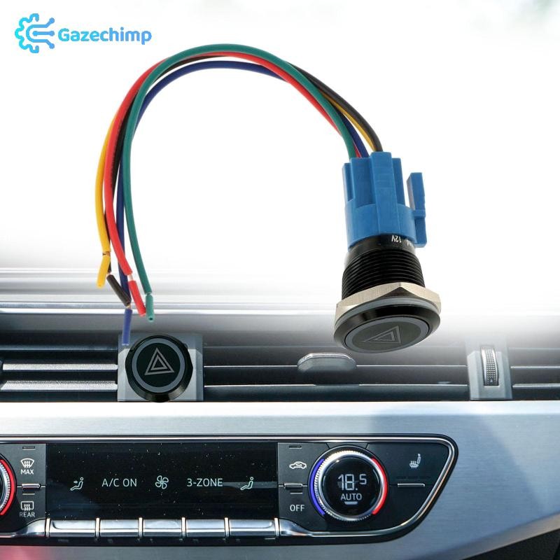 [Gazechimp] Hazard Light Switch Button Hazard Warning Light Push Button ...