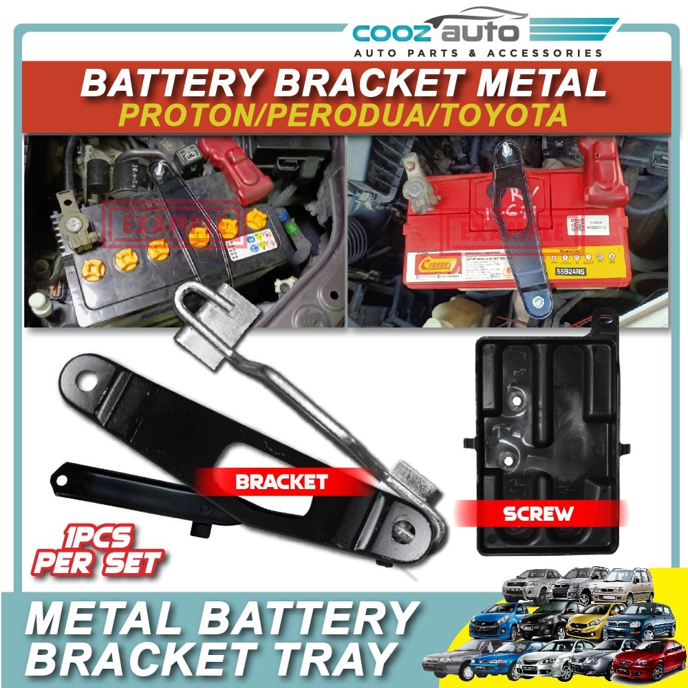 Perodua Alza Bezza Kancil Myvi Wira Saga Battery Bracket Tray Holder ...