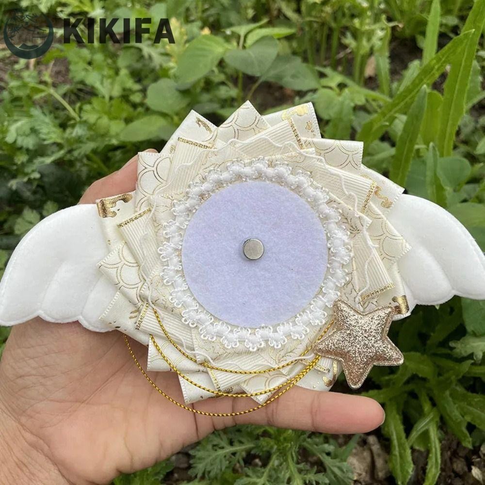 KIKIFA Brooch Holder Itabag Decor, Flower Crafts Anime Badge Display ...