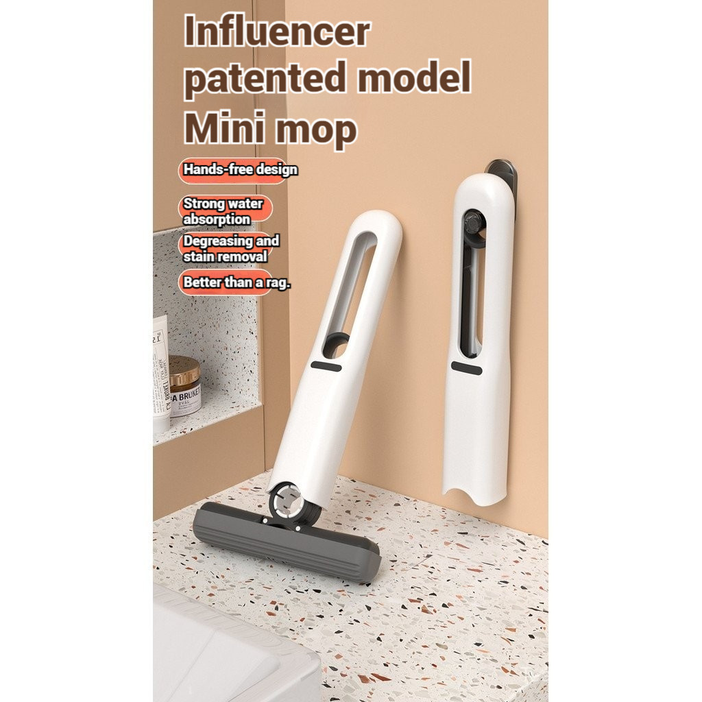 Multifunctional Desktop Lazy Mini Small Mop Hand-held Hand-free Sponge ...
