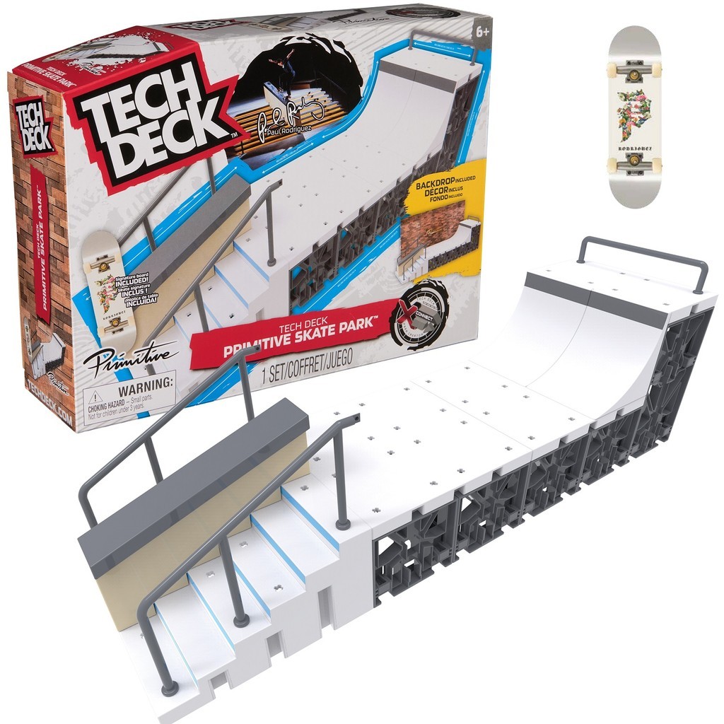 Tech Deck X-Connect Skate Park - Primitive Skate Park | Shopee Malaysia