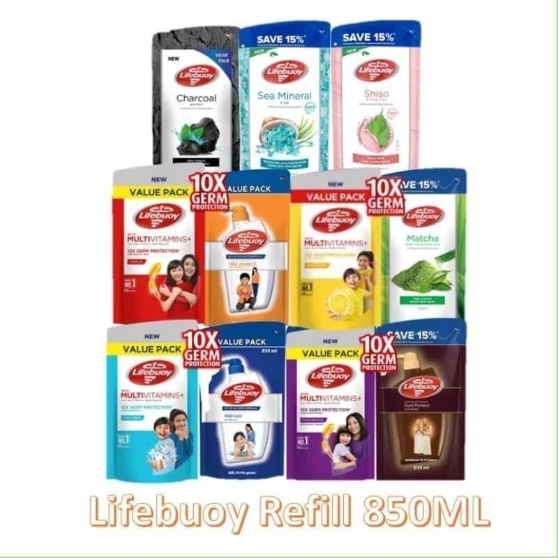 Lifebuoy Refill Pack 850ml | Shopee Malaysia