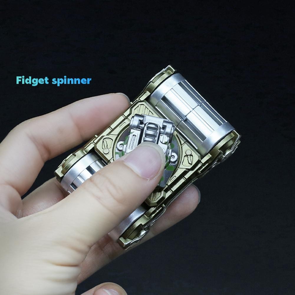 Tank Shape Fidget Spinner Plastic Anti Stress Toy Spinner Fidget Toys ...