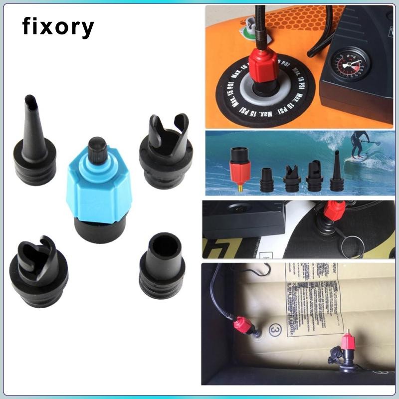fixory Inflatable Boat Pump Adaptor Air Pump Converter Schrader Air ...