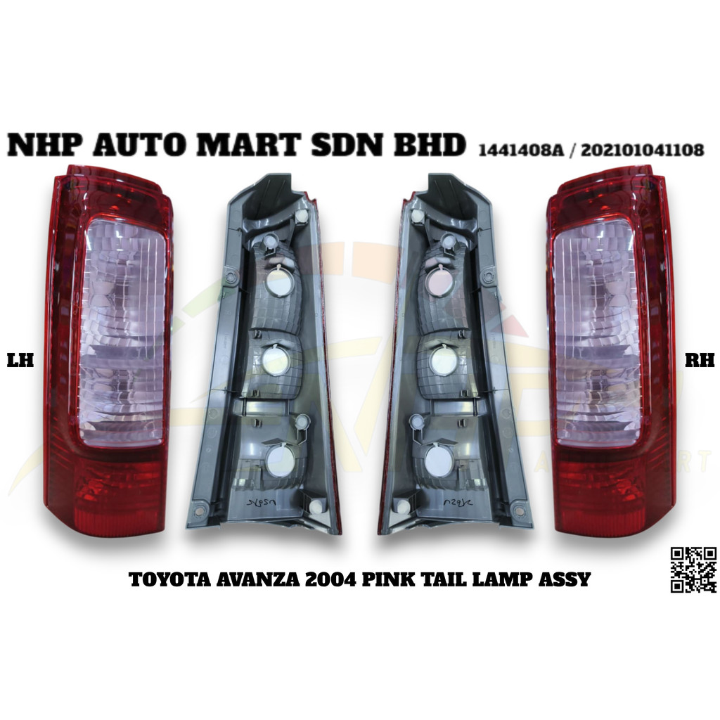 OEM Toyota Avanza (2004) Tail Lamp / Lampu Belakang PRODUK BARU ...