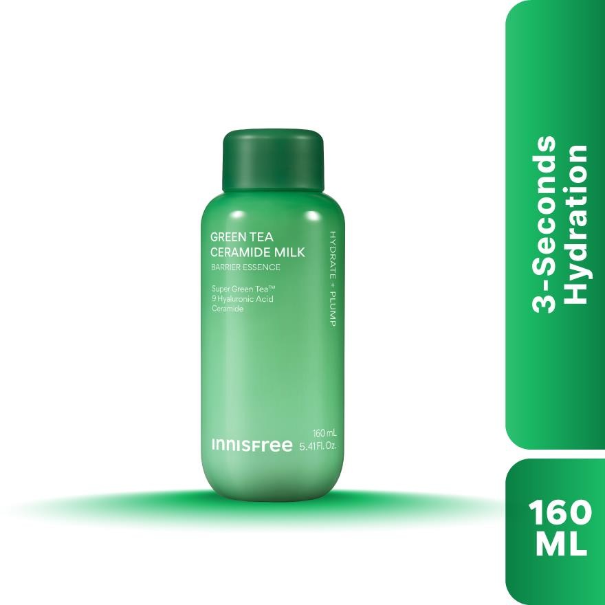 Innisfree Green Tea Ceramide Milk Barrier Essence 160ml | Shopee Malaysia