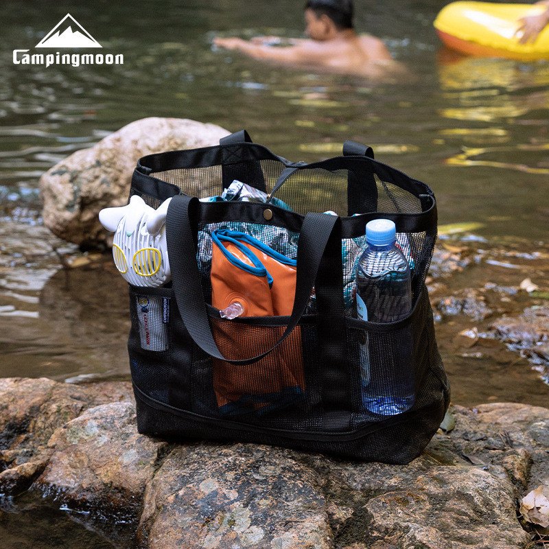 Campingmoon B-188 Beg Jaring PVC Bernafas Kering Cepat Tas Kemah Muatan ...