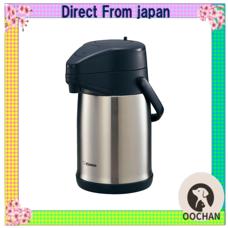 Zojirushi Stainless Steel Air Pot 3.0L Pot Tabletop Wide Mouth Approx ...