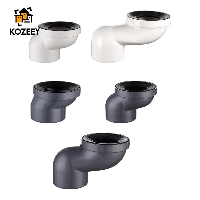 KOZEEY Toilet Lever Attachment, Toilet Offset Adapter, Extended Pipe ...