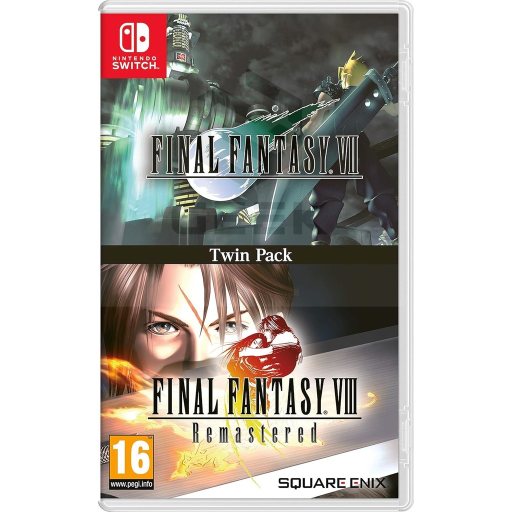 NSW FINAL FANTASY VII & FINAL FANTASY VIII REMASTERED TWIN PACK (EU ...