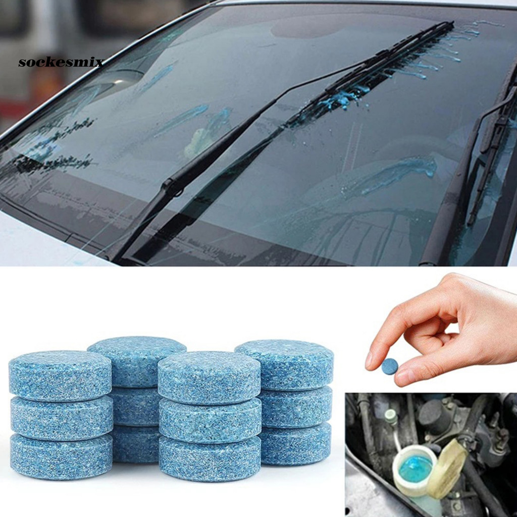 SX Windshield Washer Tablets 1 Piece Makes 1 Gallon Windshield Washer ...