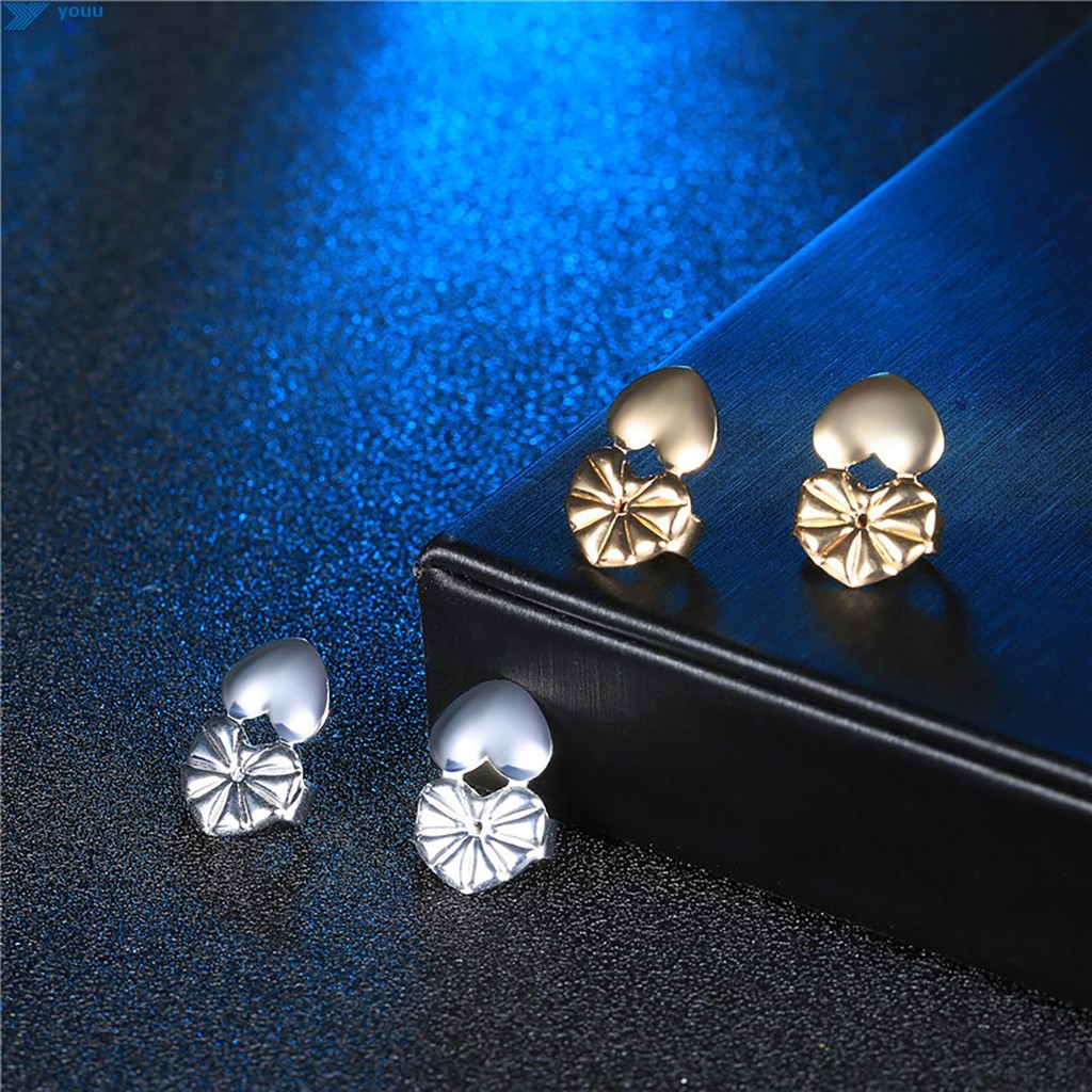 Earring Backs for Droopy Ears Pierced Ear Lobe Back Lift Copper Ear ...