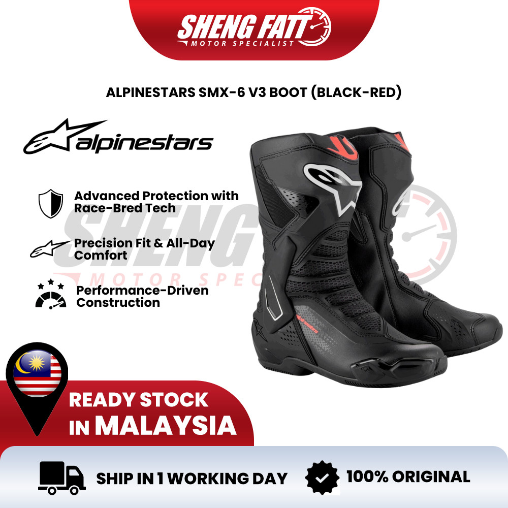 Alpinestars SMX-6 V3 Boots Riding Boots Superbike Racing Boots Moto GP ...