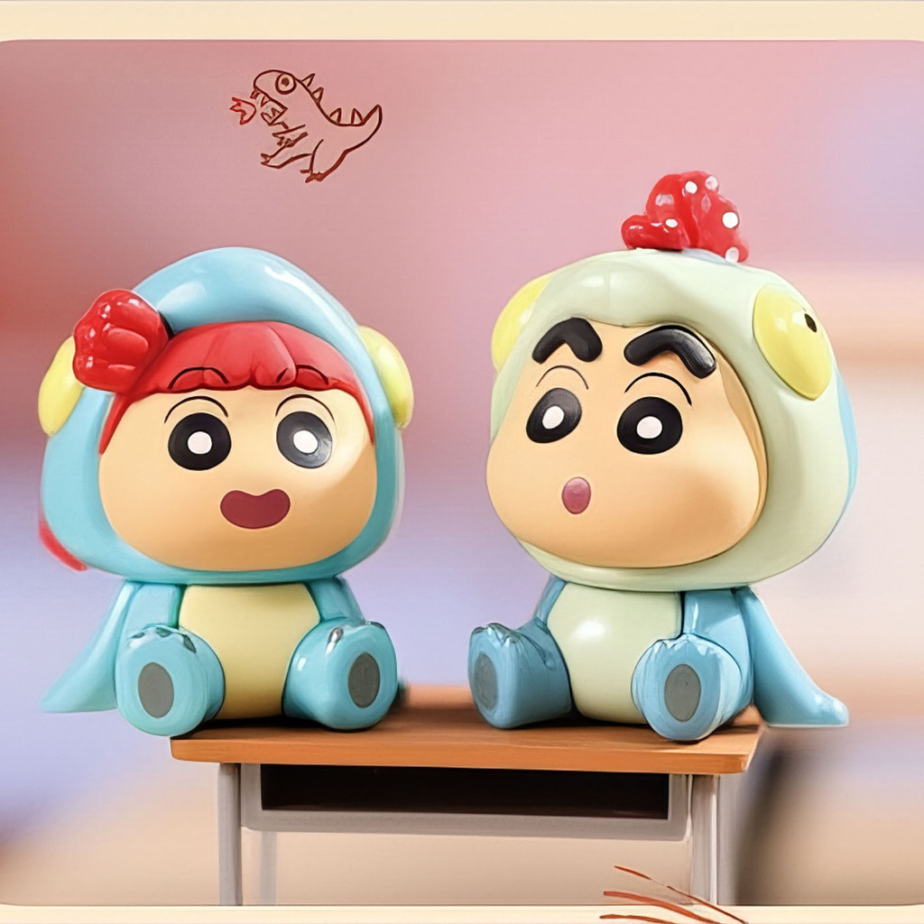 Genuine Crayon Shin-Chan Our Dinosaur Diary Mystery Box Sitting Series ...
