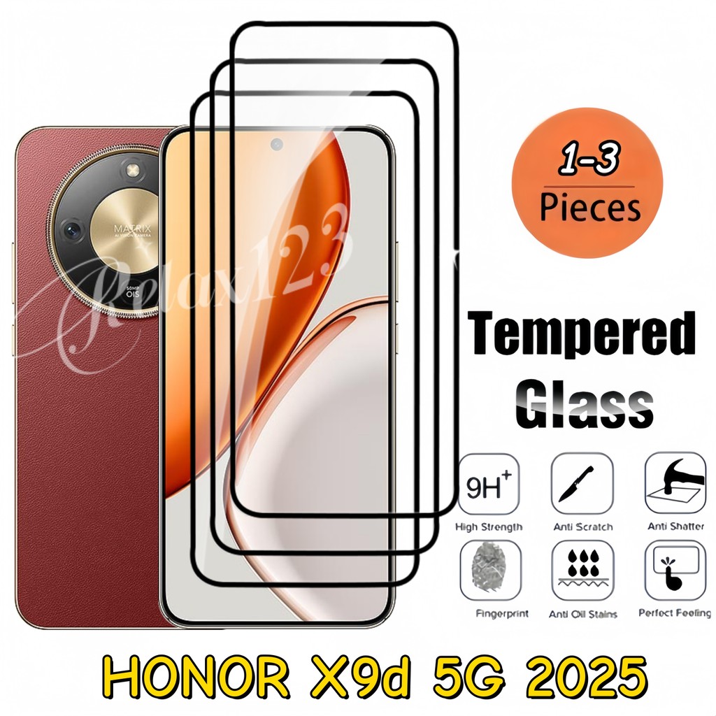 For HONOR X9d 5G 3PCS Screen Protector Tempered Glass For Honor X9 a b ...