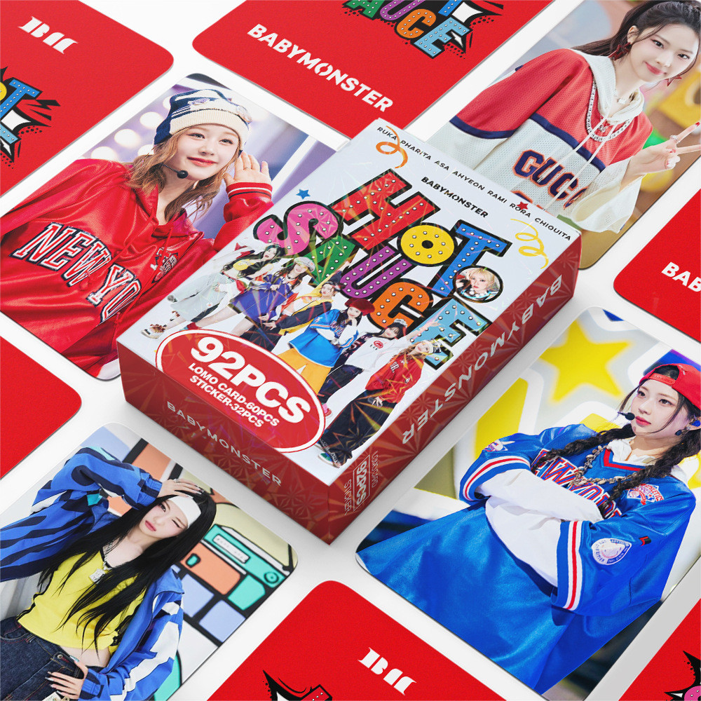 55pcs BM DRIP Lomo Cards CLIK CLAK HELLO MONSTERS FOREVER Like That ...