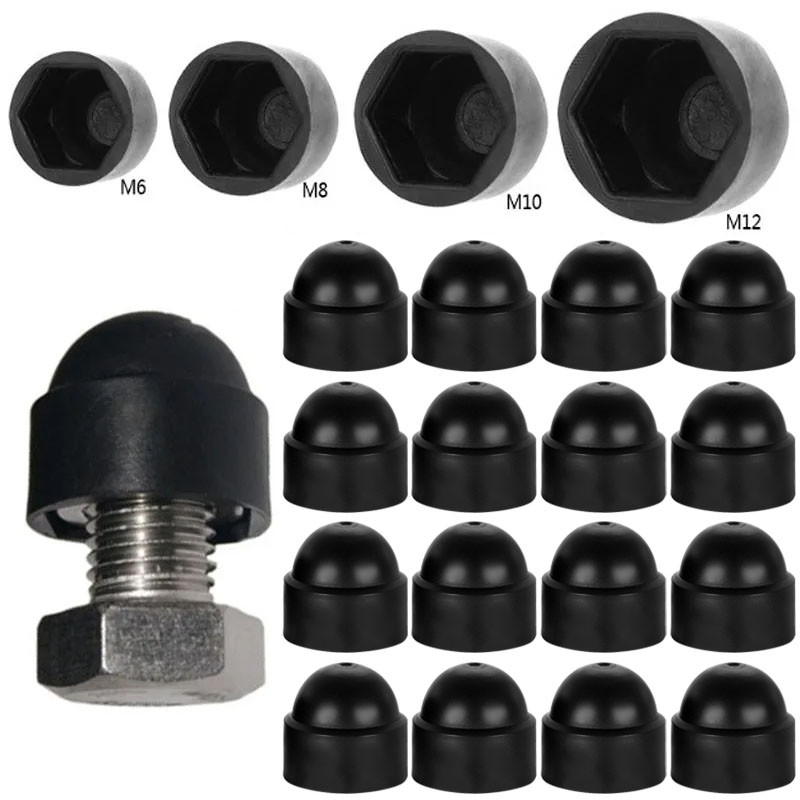 M6 M8 M10 M12 Screw Nut Cover Dome Car Door Screw Protection Cap Cover ...