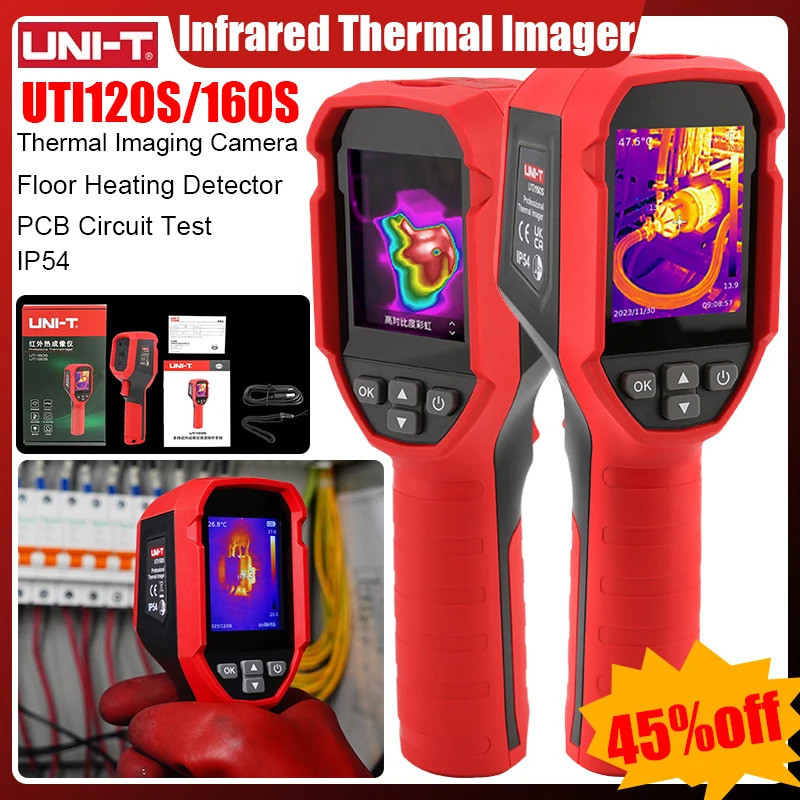 UNI-T UTI120S UTi160S Thermal Imager Infrared Resolution 160x120 ...