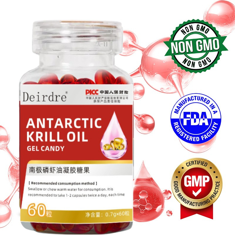 [24H Shipping]Antarctic Krill Oil Minyak Krill Antartika Heart Joint ...