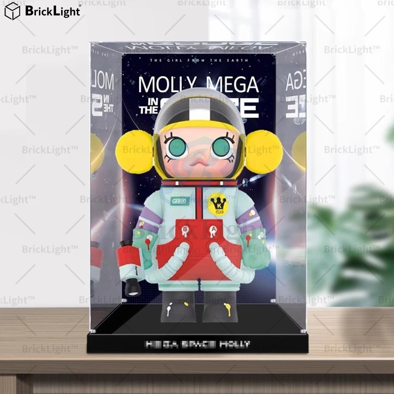 Jasmine Little Painter Molly Space 400% Popmart Box Display Box Display ...
