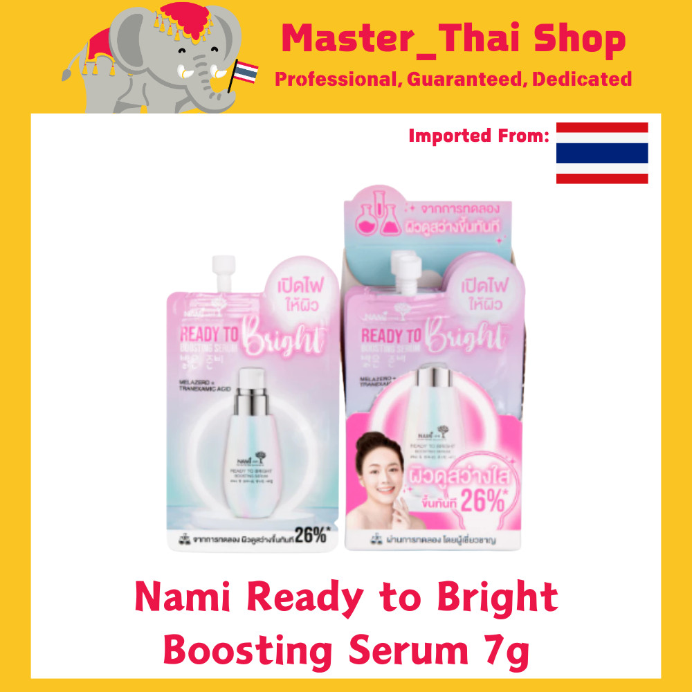 Nami Ready to Bright Boosting Serum 7g (sachet) | Shopee Malaysia