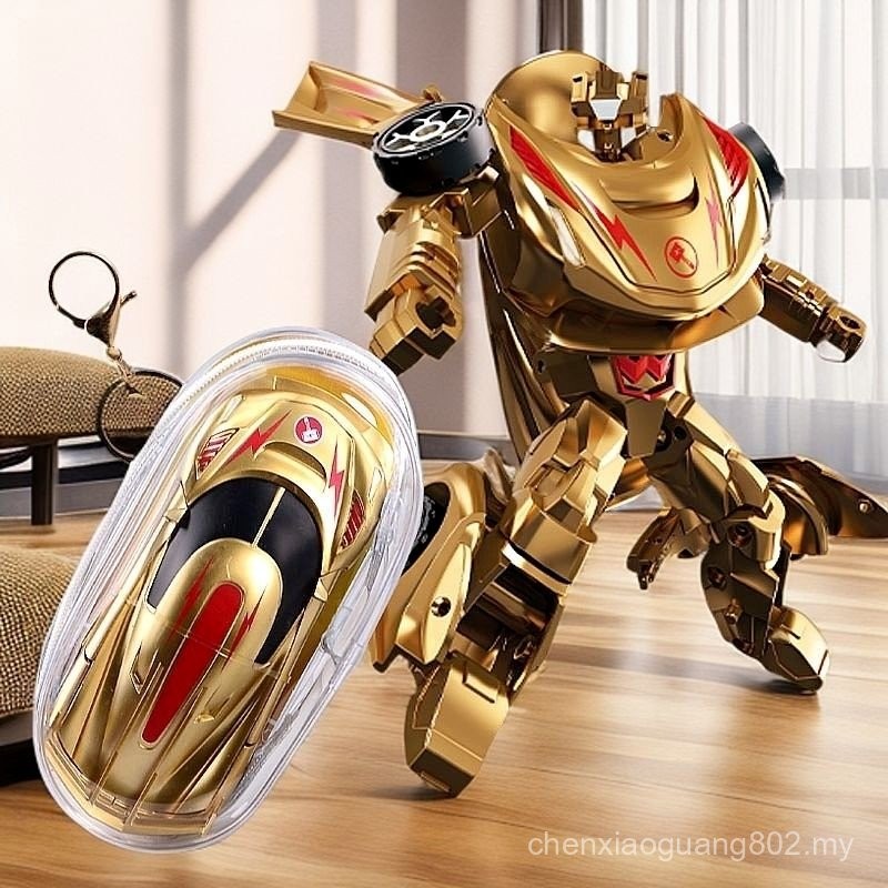 Model Kereta Transforming Electroplated Baharu Robot Transformers Kanak ...
