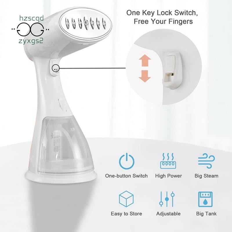 Hand-Held Steamer for Clothes Portable Clothes Steamer with 300Ml Tank ...