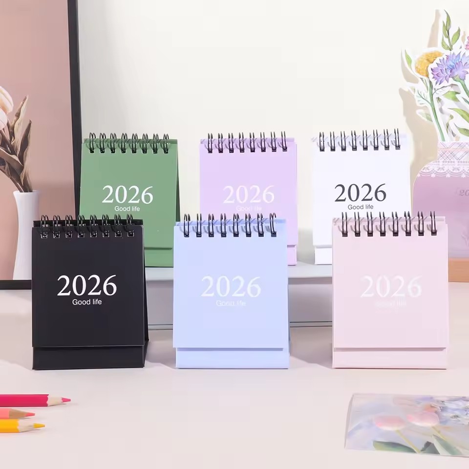 Desk Calendar 2026 Mini Pocket Calendar From January 2026 To July 2027 ...