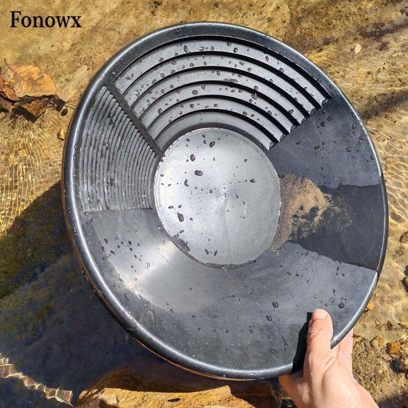 [AbabixaMY] Gold Panning Pan, Prospecting Tool, Gold Prospecting Pan ...